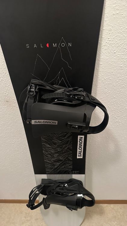 Salomon Sight 162W + Rhythm L 2023 Snowboard-Set (Gebraucht) in Felben ...