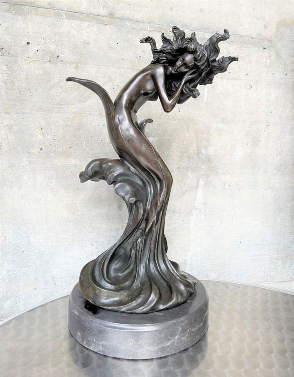 Bronze Skulptur, signiert (Gebraucht) in Boll für CHF 180 – mit Lieferung auf Ricardo kaufen
