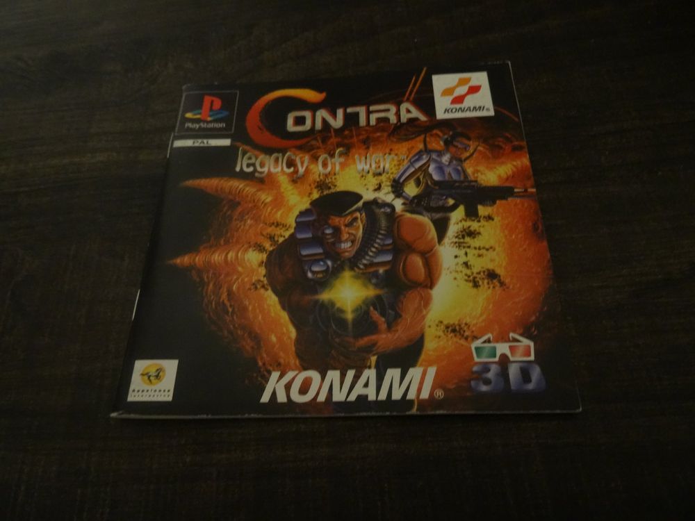 Anleitung zu Contra Legaccy of War PS1 (Gebraucht) in Olten für CHF 10 ...