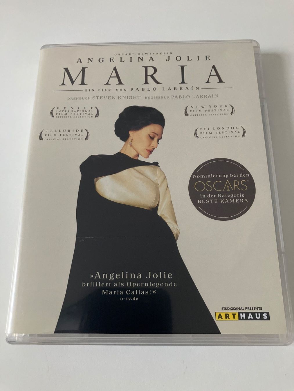 Maria (Blu-ray) 2024, Angelina Jolie, Pierfrancesco Favino (Gebraucht ...