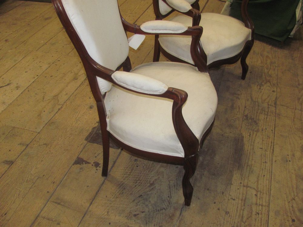 2x Sessel Fauteuil Polster Stühle - Polsterung ersetzt LIQ (Gebraucht ...