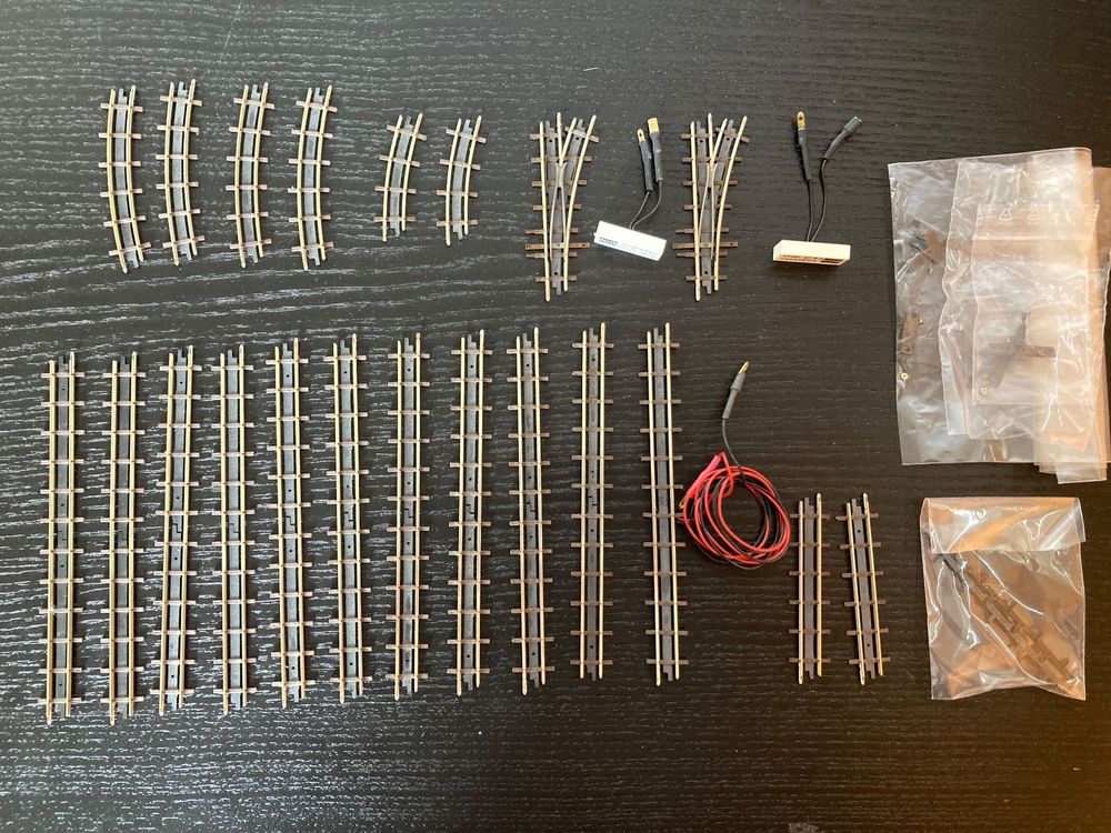 H0f Busch Feldbahn Gleise und Weichen | Kaufen auf Ricardo