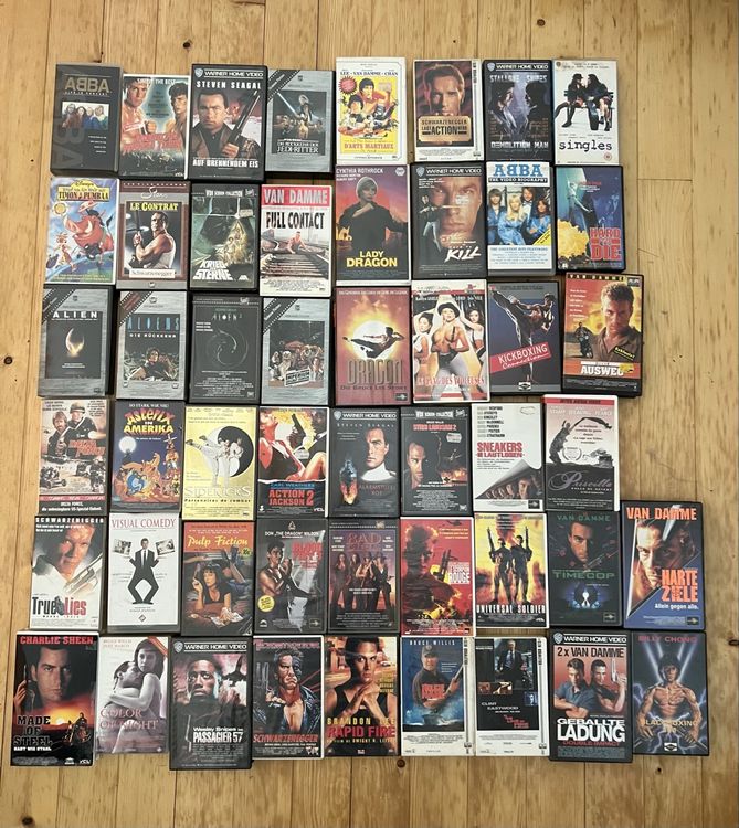 Sammlung von VHS Kassetten | Kaufen auf Ricardo