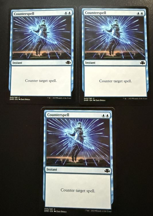 MAGIC COUNTERSPELL SET DMR • EN (Gebraucht) in Walliswil b.Wangen für ...
