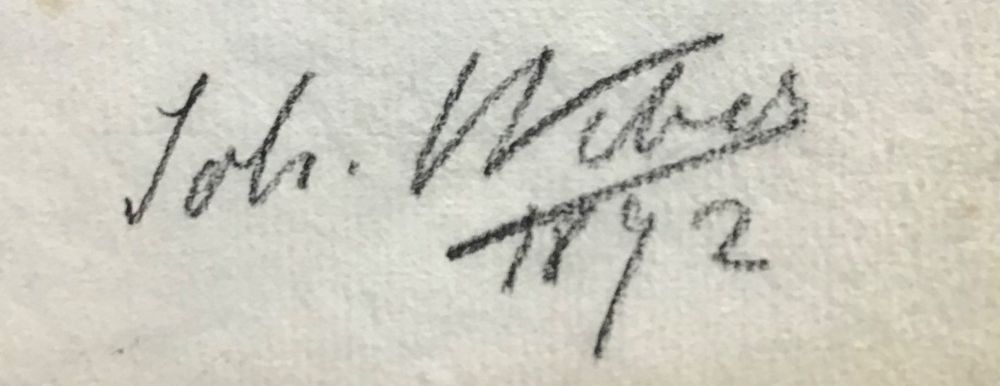 Johannes WEBER (1871-1949) Grosse Männlicher Akt Zeichnung | Acheter sur Ricardo