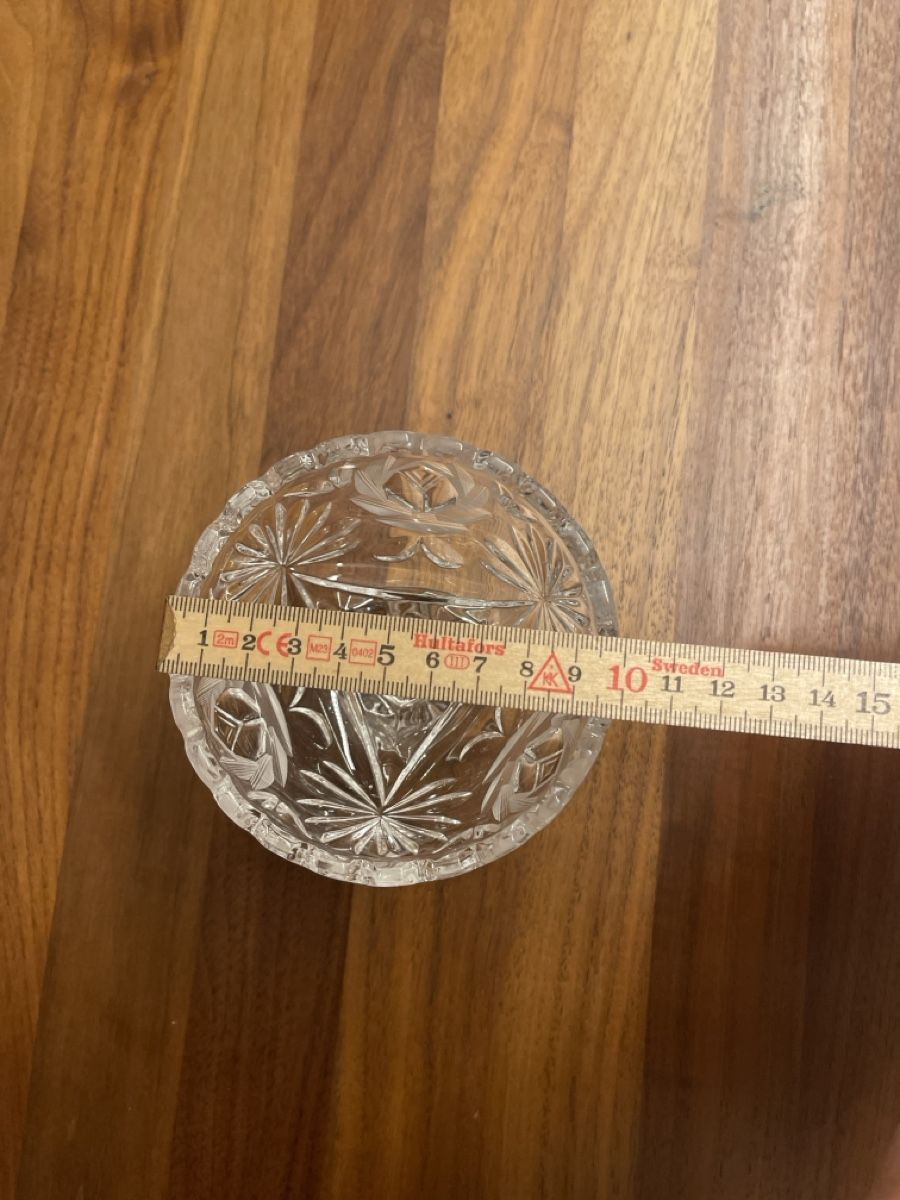 Kristall / Glasschale, Vintage Style,Top (Gebraucht) in Adliswil für ...