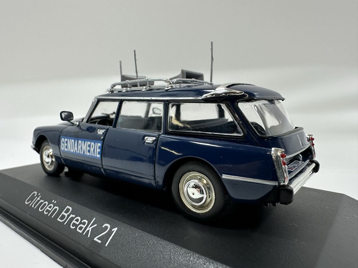 1974 Citroën Break 21 „Gendarmerie“ 1:43, inkl. OVP, NOREV (Neu (gemäss ...