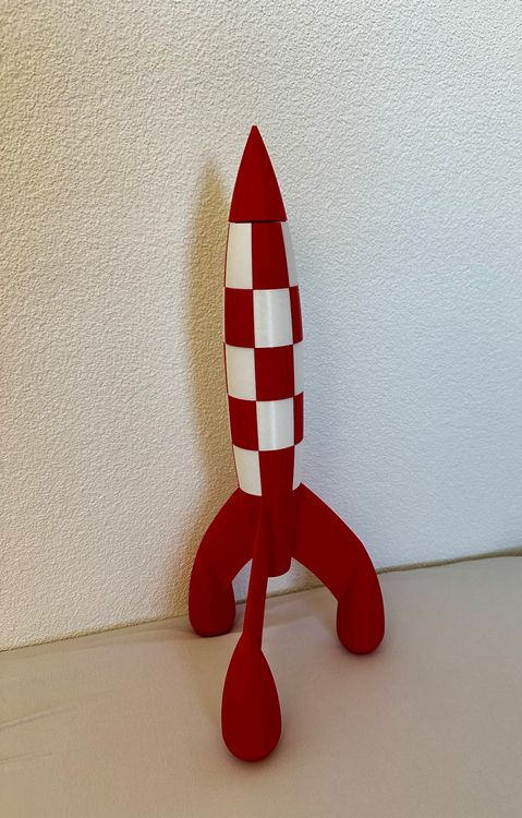Tintin et Milou Fusée 50 cm Rouge (Neu (gemäss Beschreibung)) in Zürich ...