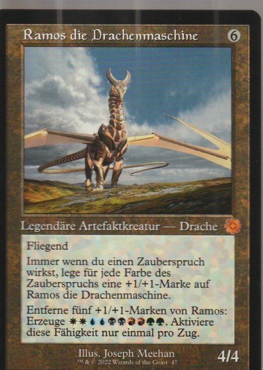 Magic The Gathering MTG Retro Frame Artifact 47 Ramos die Dr | Kaufen ...