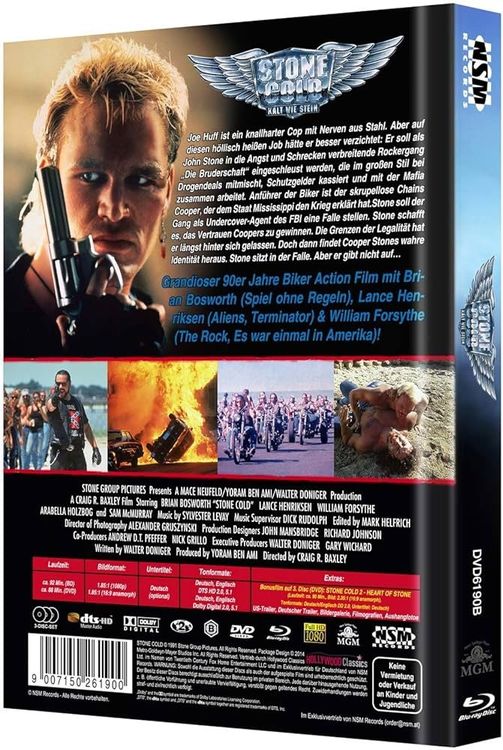 Stone Cold - Kalt wie Stein Mediabook Limited Edition Uncut (Gebraucht ...