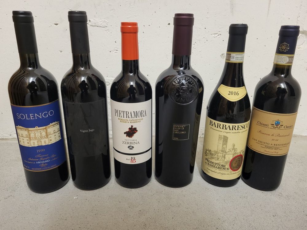 6 Flaschen Rotwein aus Italien (Nuovo (secondo la descrizione)) a ...