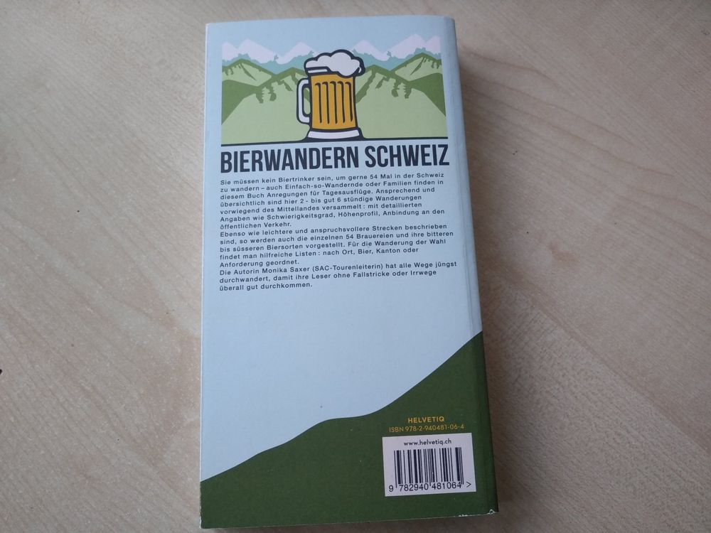 Bierwandern Schweiz (Gebraucht) in Olten für CHF 11.5 – nur Abholung auf Ricardo kaufen