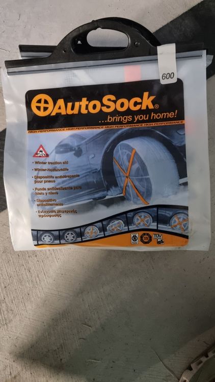 Unbenutzte AutoSocks – Alternative Schneeketten (Gr. 600) (Gebraucht ...