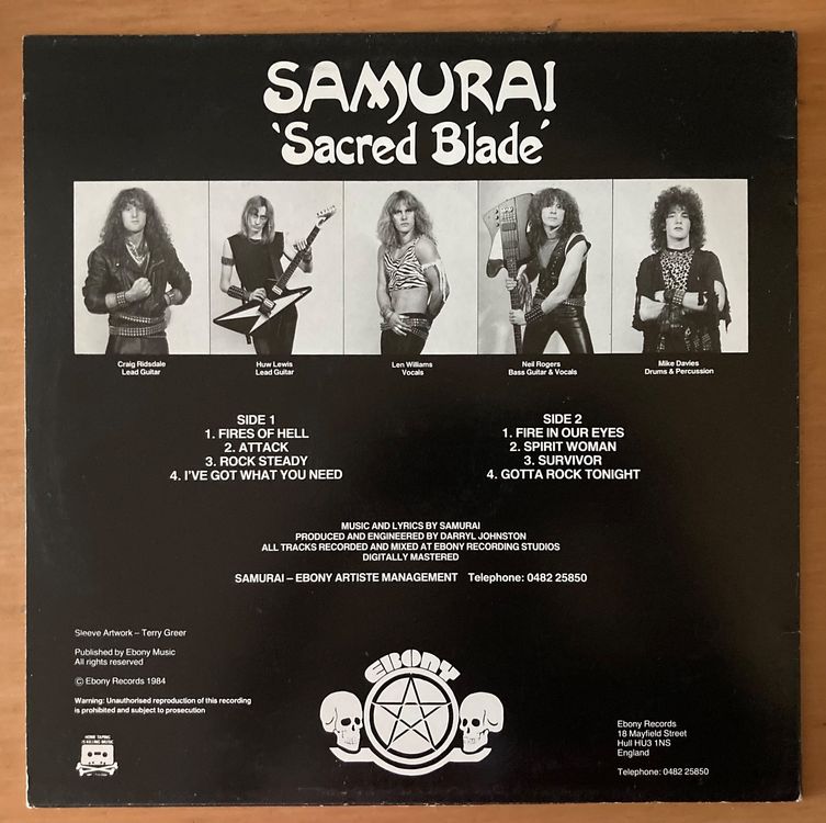 SAMURAI - SACRED BLADE | Kaufen auf Ricardo