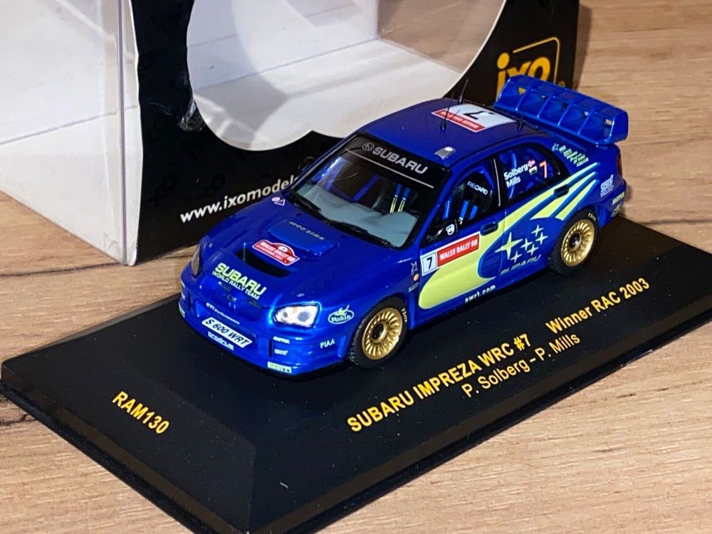 AEMA 101050-33 1:43 Subaru Impreza WRC 2003 #7 P. Solberg | Kaufen auf ...