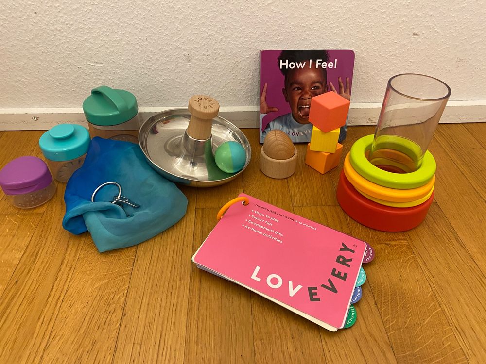 Lovevery Box 9-10 Monaten (Gebraucht) in Baden für CHF 75 – mit ...