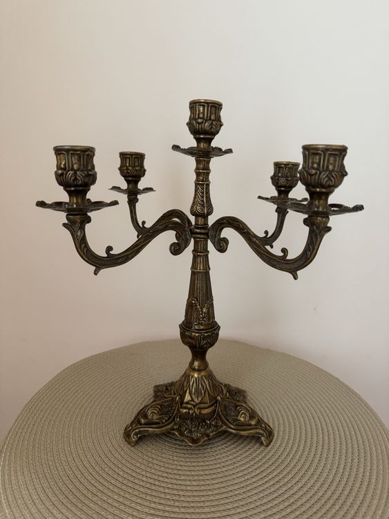 5-flammiger Jugendstil Kerzenständer (Gebraucht) in Balsthal für CHF 25 – mit Lieferung auf ...