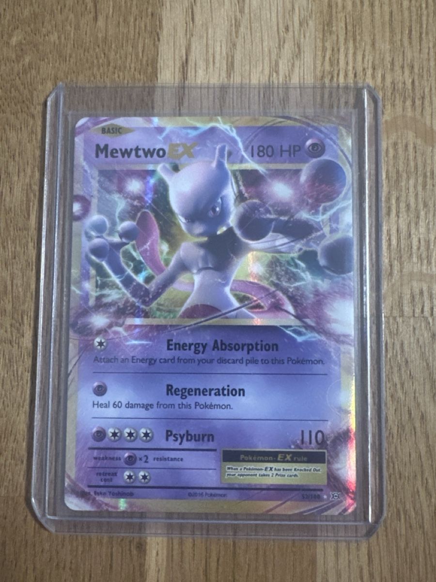Mewtwo EX - Seltene Pokemon Karte - Top Zustand! Evolutions (Neu ...