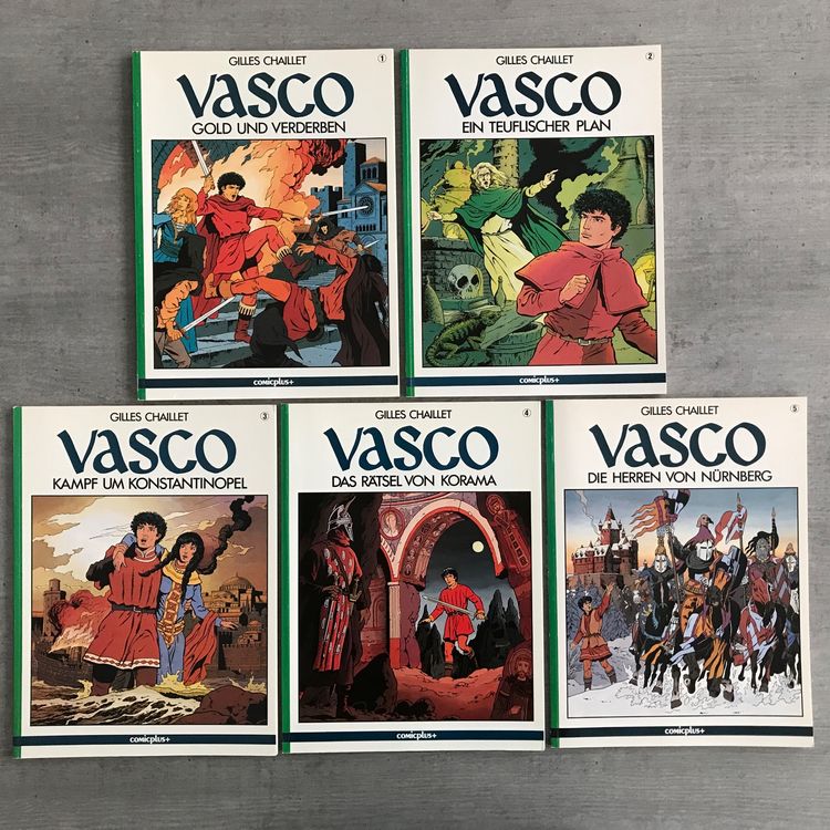 VASCO COMIC - BAND 1 bis 5 - 1.Auflage (Gebraucht) in Pfungen für CHF ...