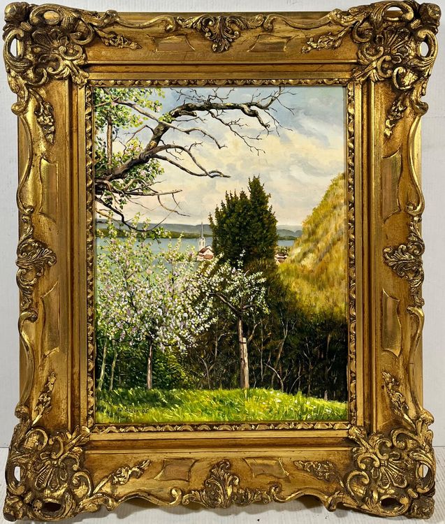 Walter Giger - Frühling Szene Gemälde (Gebraucht) in Root für CHF 79 ...