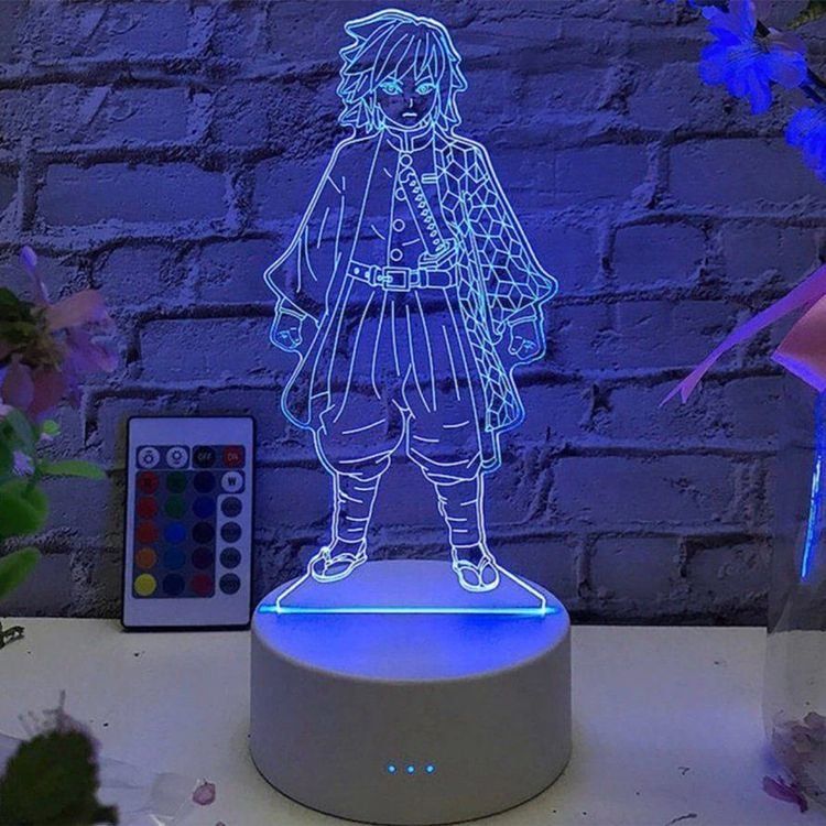 Anime 3D Led Lampe 16 Farben - Giyu (Neu und originalverpackt) in St ...