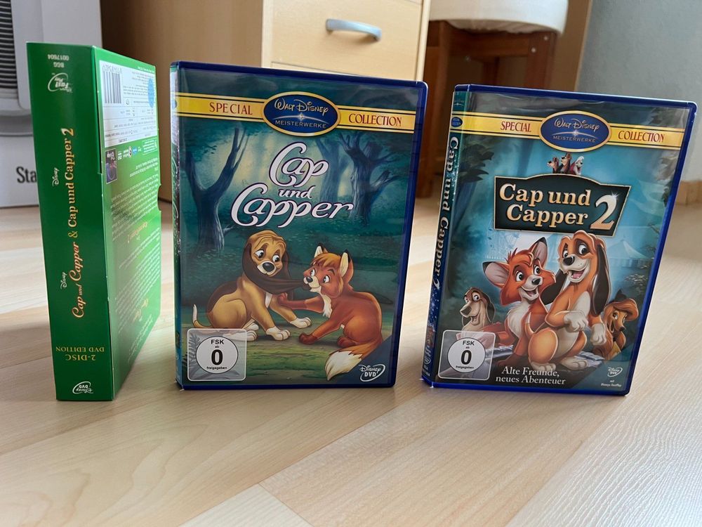 Cap und Capper 1 & 2 DVD (The Fox and the Hound) (Neu (gemäss ...
