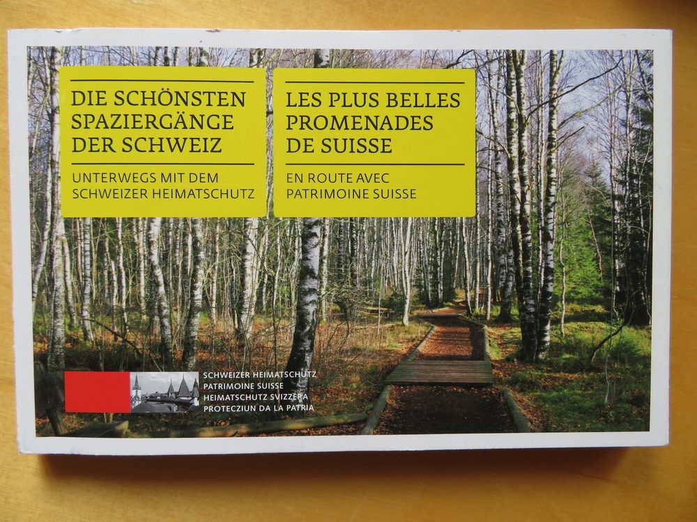 Schweizer Heimatschutz - Schönsten Spaziergänge Schweiz | Kaufen auf Ricardo