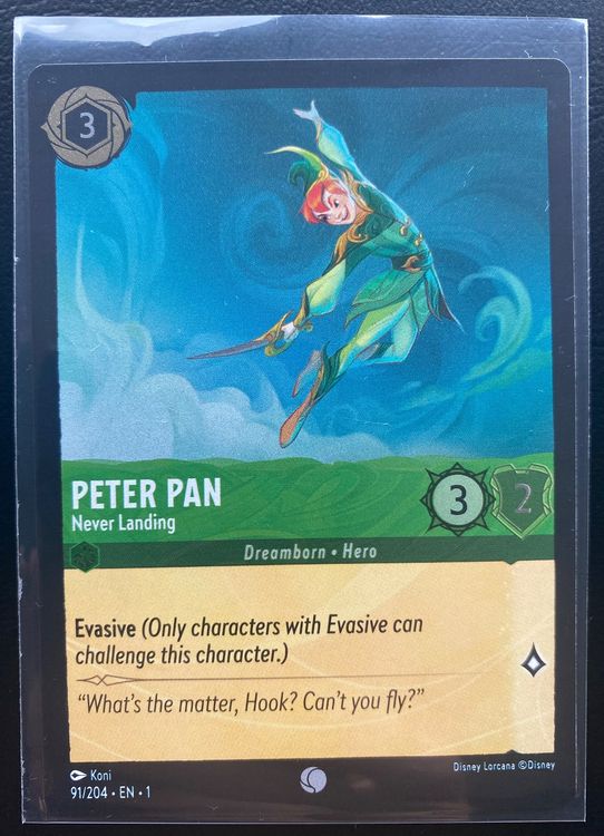 LORCANA DISNEY - PETER PAN - 91/204 FOIL | Kaufen auf Ricardo