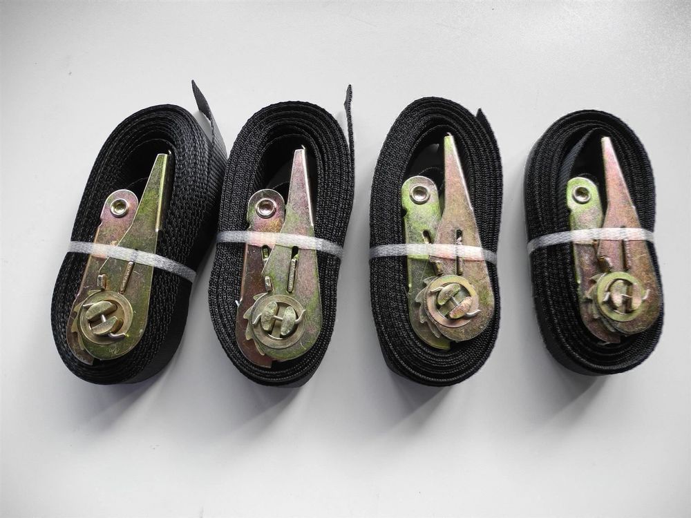 4 Stk. Spanngurt/Spannset 600Kg x 5 M,bl (Neu und originalverpackt) in Kottwil für CHF 16 – mit ...