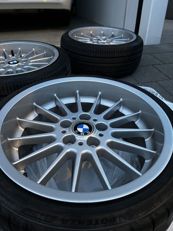 4 BMW Felgen Styling 32 18" für BMW E46/E36/E39/E38/E90/E21 (Gebraucht) in Rickenbach SO für CHF ...