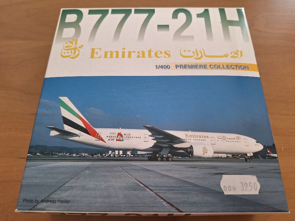 Emirates Boeing 777-21H 1:400 A6-EMF Dragon Wings | Kaufen auf Ricardo
