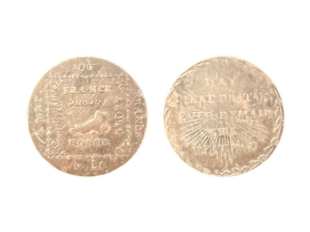 1/2 Penny Map of France 1794 (Gebraucht) in Uster für CHF 15 – mit ...