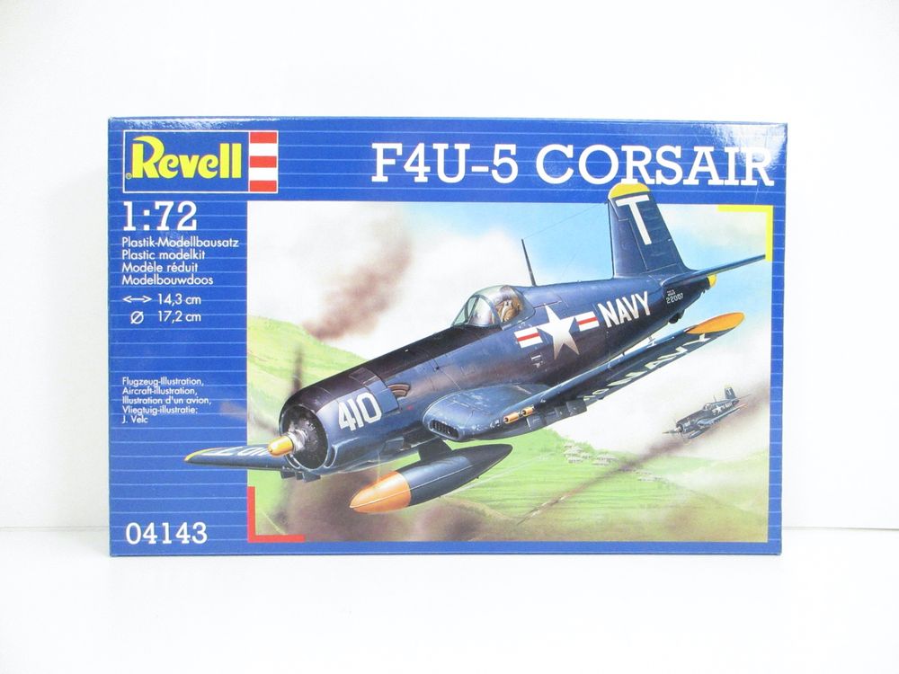 Revell 04143 Jagdflugzeug der US-Navy F4U-5 Corsair / 1:72 (Neu und originalverpackt) in Olten ...