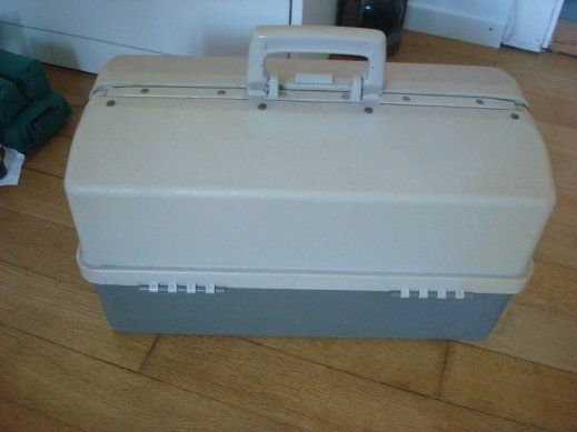 Fischer-Box aus Kunststoff Vintage Plano Molding USA 1970 (Gebraucht ...