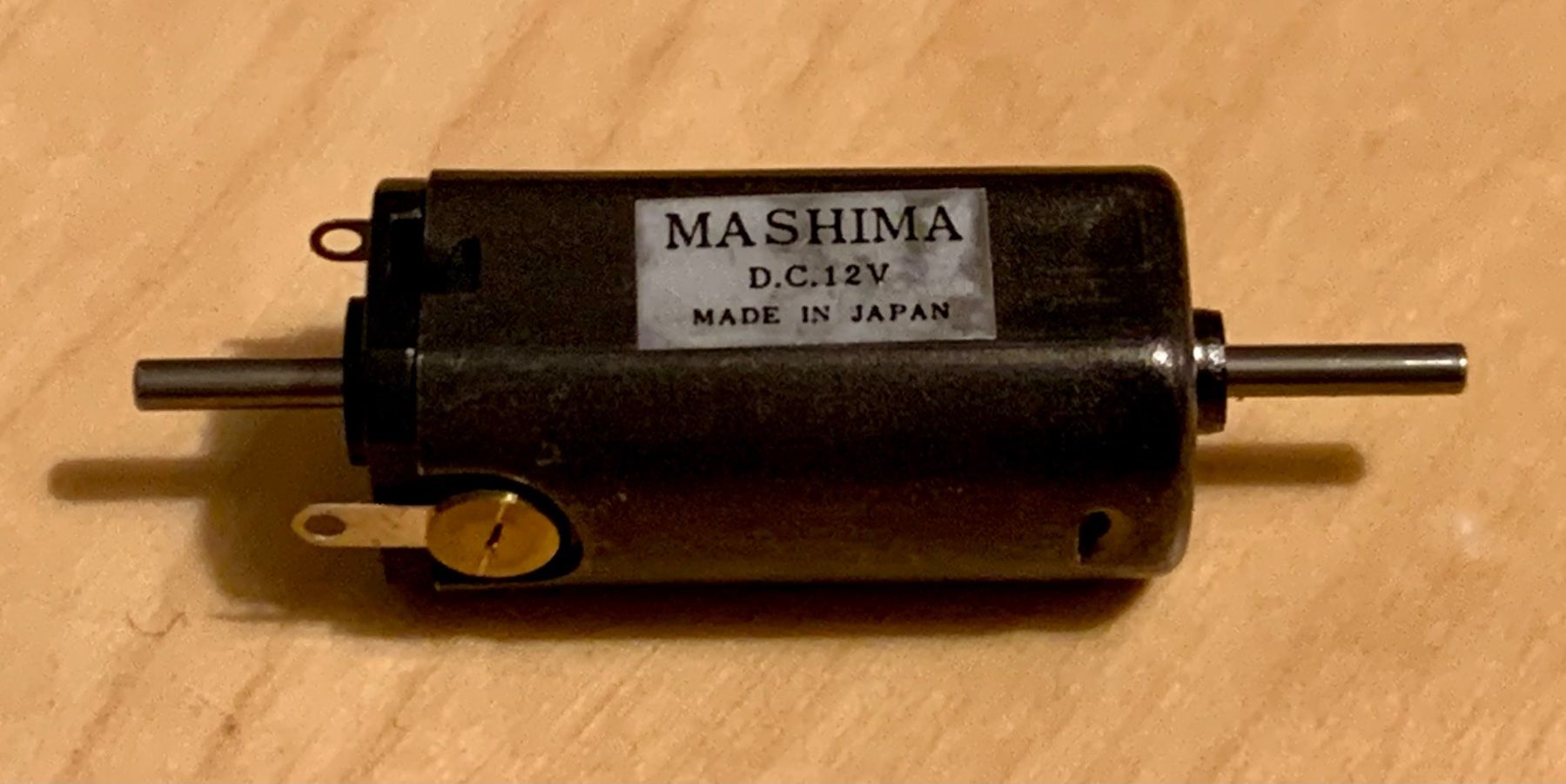 Mashima Motor 12 Volt Metall DC - Made in Japan - 16 x 32mm (Neu und ...