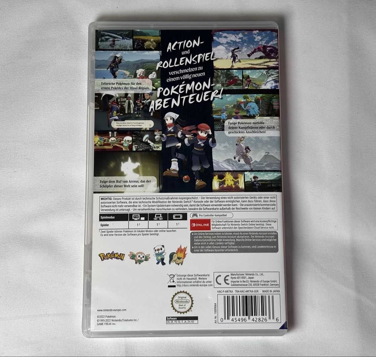 Pokémon Leggende Arceus Switch - Nintendo Switch (Usato) a Gordola per ...
