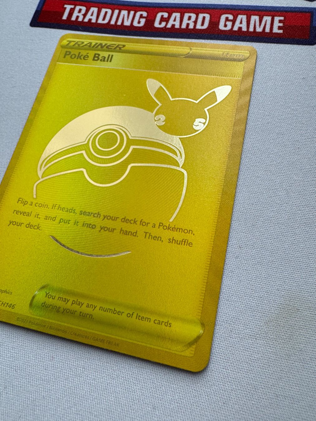 Pokémon - Poké Ball Trainer Gold (SWSH146) Black Star Promo (Neu ...