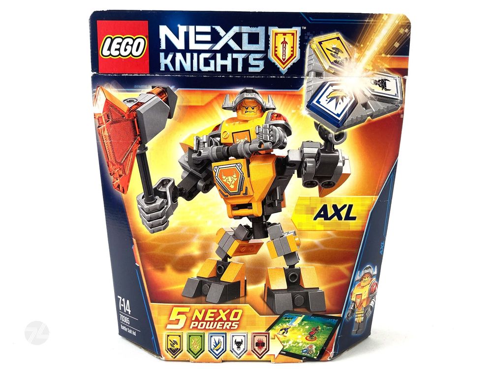 Lego Nexo Knights Battle Suit Axl Figur 70365 Neu & OVP | Kaufen auf ...
