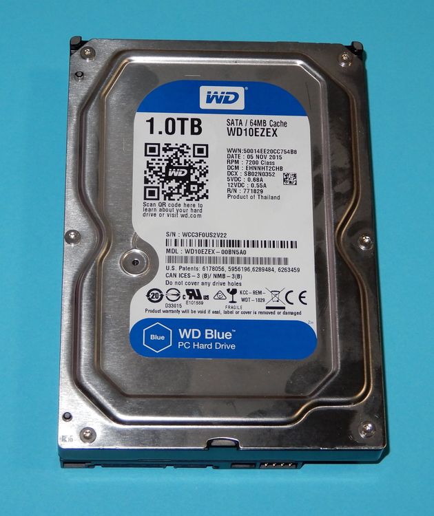 Western Digital WD Blue 1.0 TB (Gebraucht) in Bern für CHF 15 – mit ...