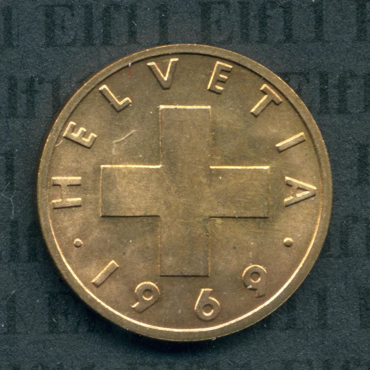 CHF___0.02 1969 stgl * nigelnagelneu! 2 Rappen | Kaufen auf Ricardo