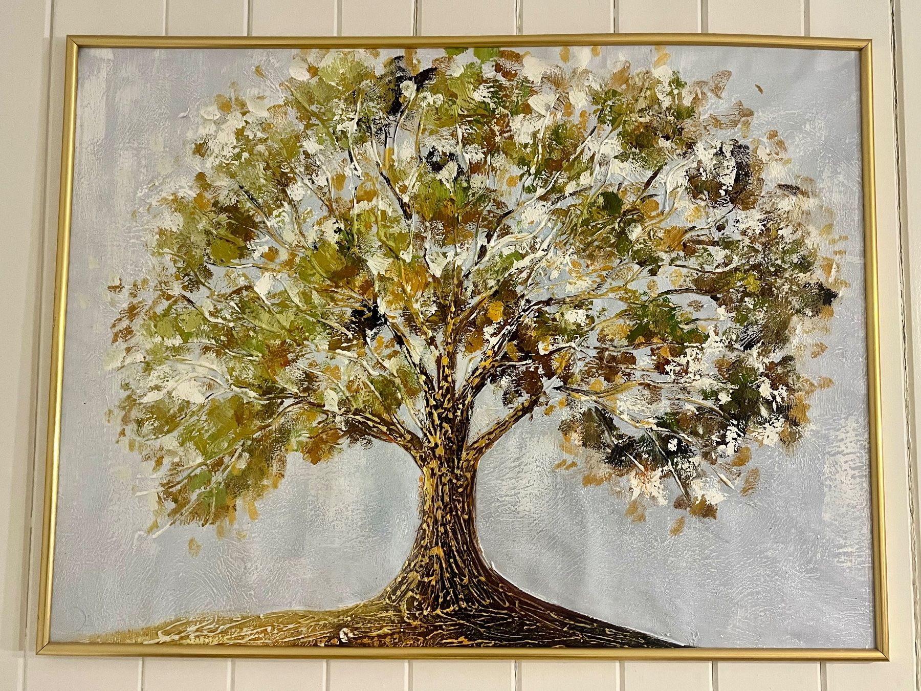 Leinwand Mit Baum