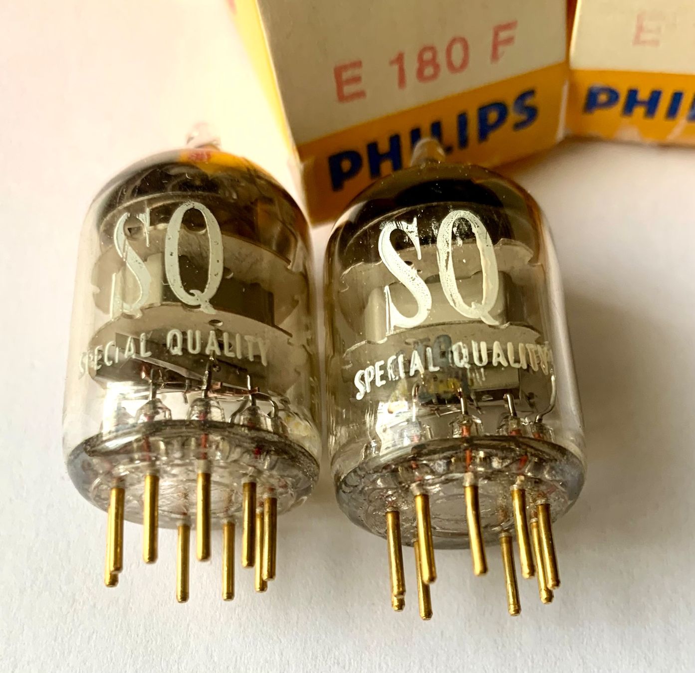 2 Röhren / Radioröhren E180F /CV3998/6688 (Pentode), Philips (Neu ...