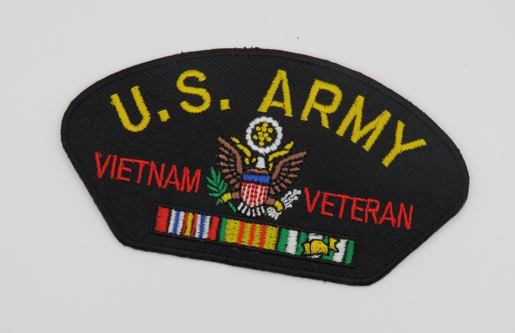 US Army - Vietnam Veteran - Aufbügler - Rarität - 10,5x5,7cm (Neu und ...