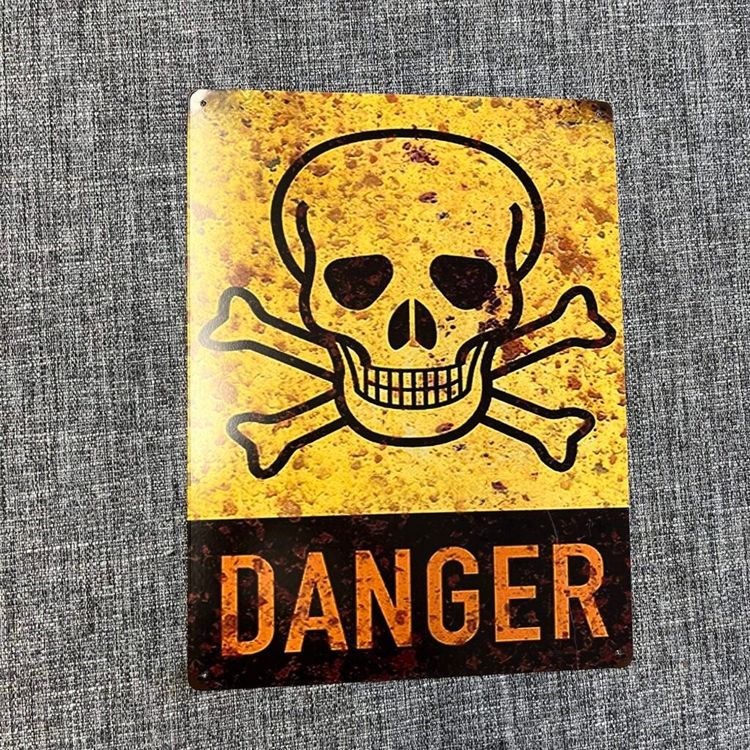 Danger Schild Metal Art (Neu und originalverpackt) in Schwyz für CHF 22 – mit Lieferung auf ...
