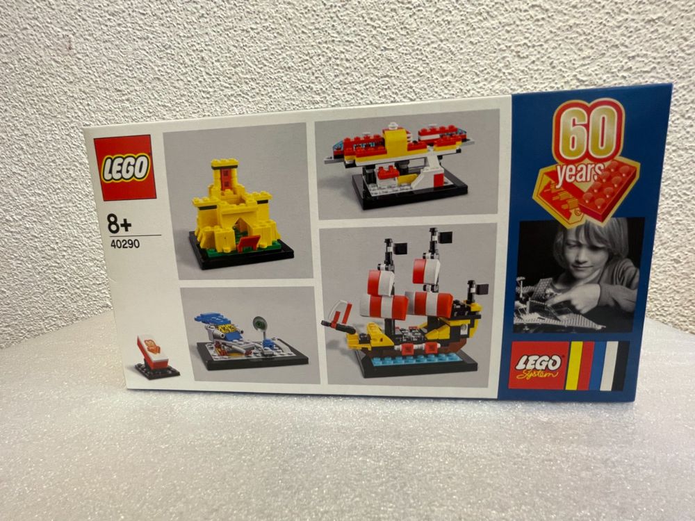 LEGO Jubiläums-Set 40290 60 Jahre NEU&OVP (Neu und originalverpackt) in ...