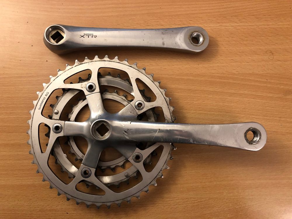 Kurbelgarnitur Shimano XTR M900 (Gebraucht) in Winterthur für CHF 24 – mit Lieferung auf Ricardo ...