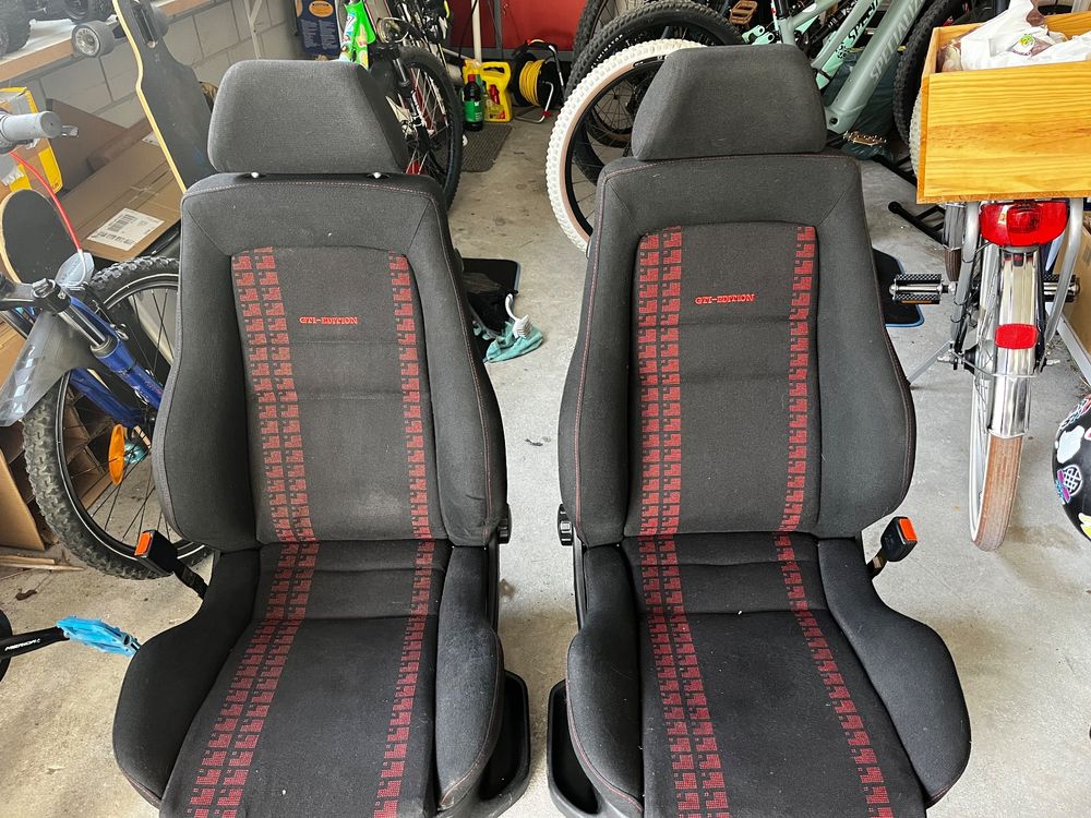 Recaro Sportsitze Golf 1-2-3 und Momo Lenkrad (Gebraucht) in Triesen ...