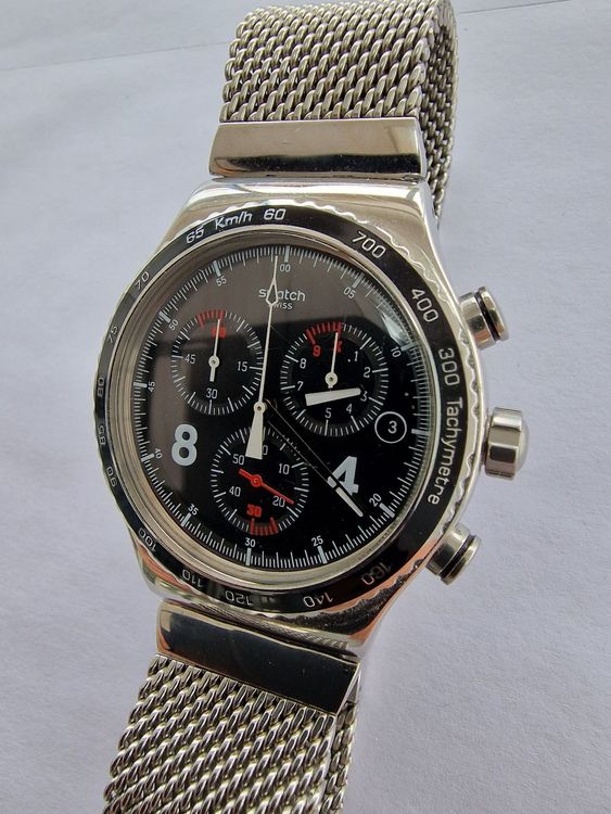 Swatch - New Irony Chrono - Blackie YVS401G 2014 (Gebraucht) in ...