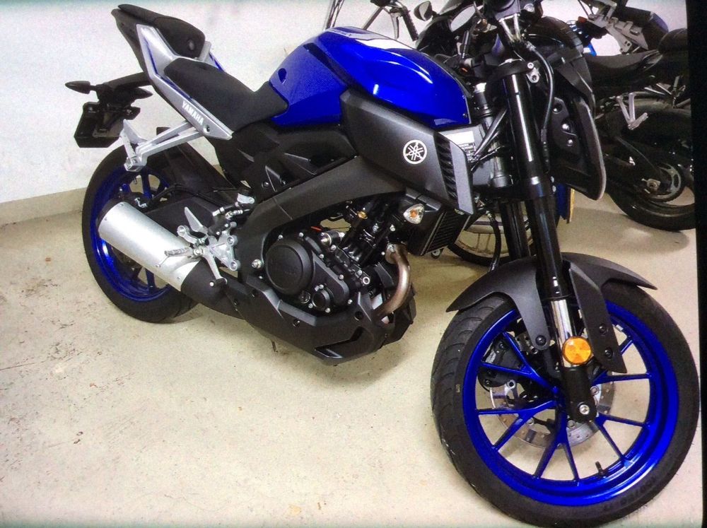 Motorrad Yamaha MT-125 ABS, Farbe blau (Gebraucht) in Goldach für CHF ...