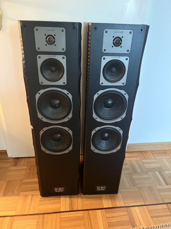 Quadral Rubin Mk II Lautsprecherpaar (Phonologue E Serie) – (Gebraucht ...